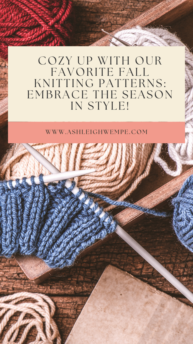 Cozy Up with Unique Fall Knitting Patterns: Discover New Favorites for ...